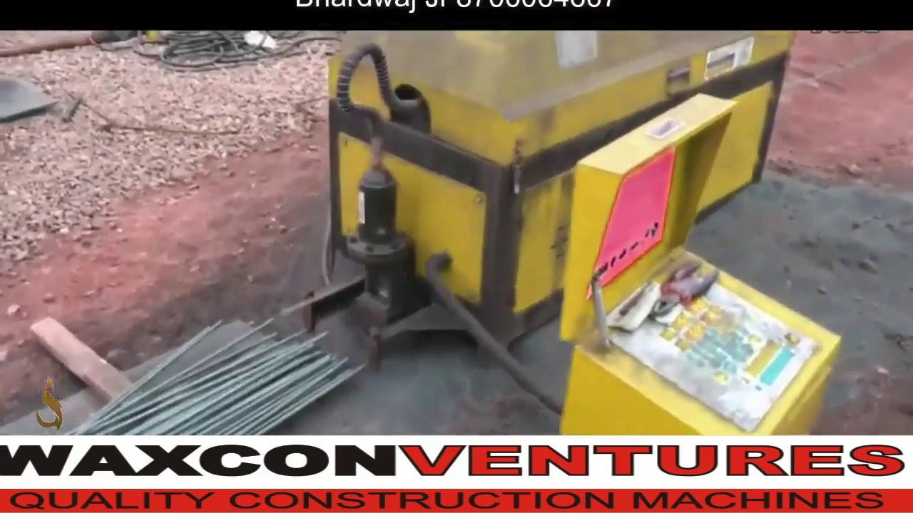 Automatic Wire Straightener and Cutter Machine - YouTube