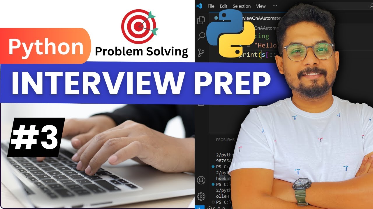 Python Tutorial How To Check For Palindromes Python Interview Prep 3600