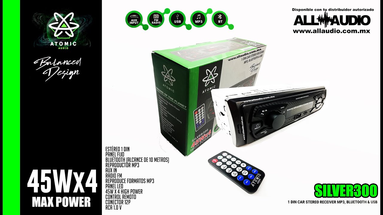 UnBoxing & Review - ATOMIC SILVER 300 - YouTube