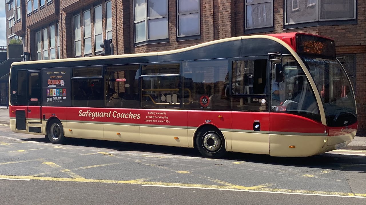 Optare Versa Safeguard Buses 10 YJ64DVY Route 5 Hospital & Park Barn ...