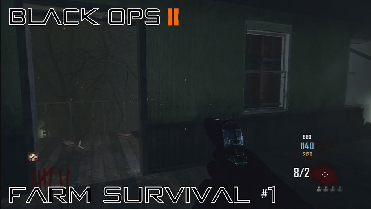 Black Ops 2 Zombies: Farm Co-op Survival Part 1 - YouTube