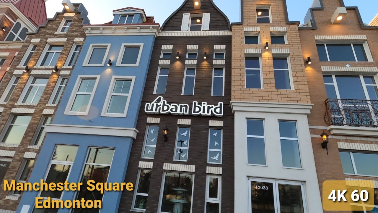Manchester Square (Walking Tour), Edmonton, Alberta, Canada - YouTube