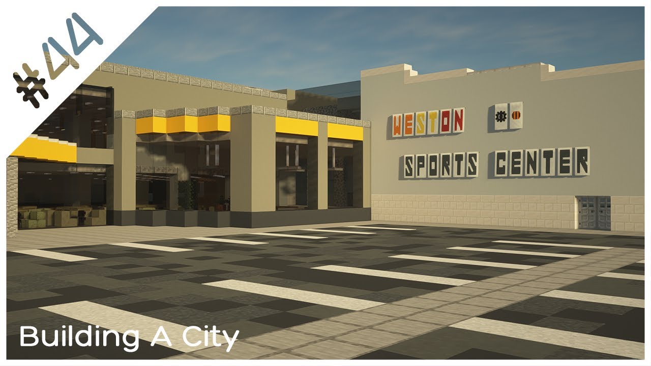 Building A City #44 (S2) // Sports Center // Minecraft Timelapse - YouTube