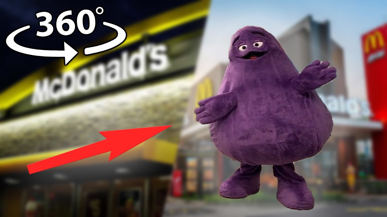 Grimace Shake - 360° Finding Challenge #3 - YouTube
