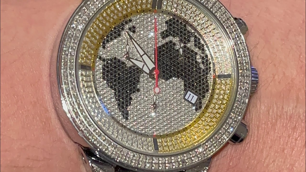 Joe Rodeo Master Diamond Watch 2.20 Carats JJM8 - YouTube