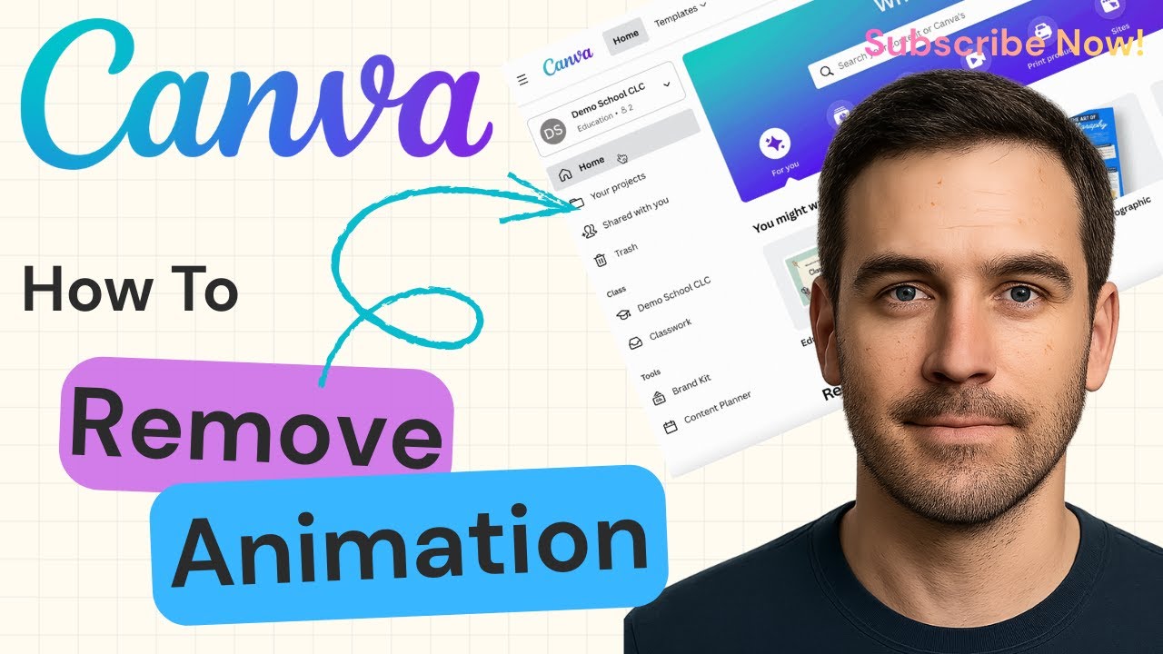 How to Remove Animation in Canva | Canva 2025 - YouTube