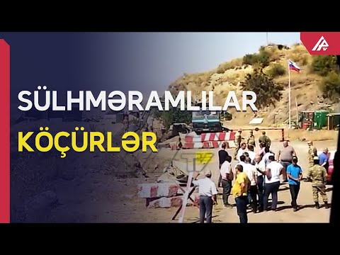 Rusların Laçın dəhlizindəki postları belə sökülür -  APA TV