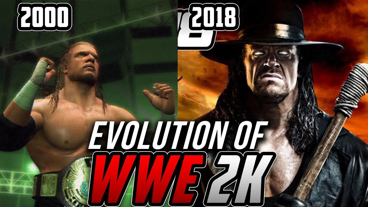 Graphical Evolution of WWE 2K (2000-2018) - YouTube