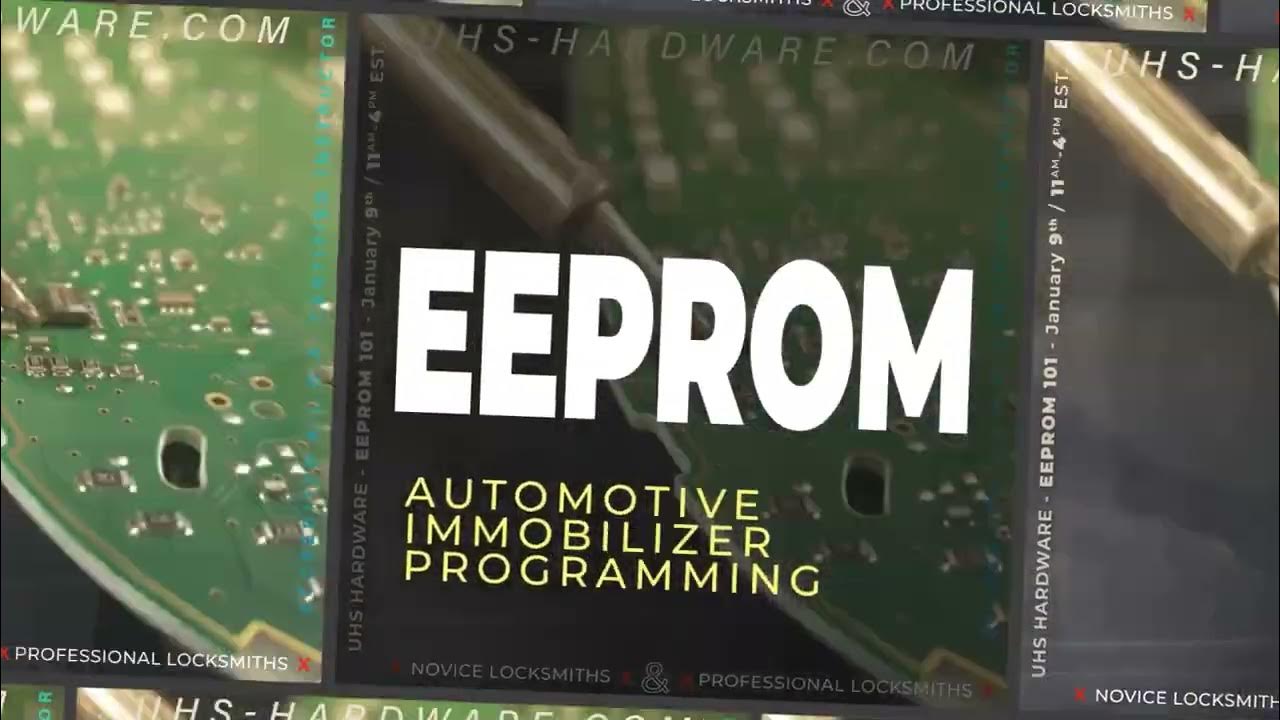 Automotive EEPROM Training - Live Online Intro EEPROM Programming March 20th 11AM-5PM - YouTube