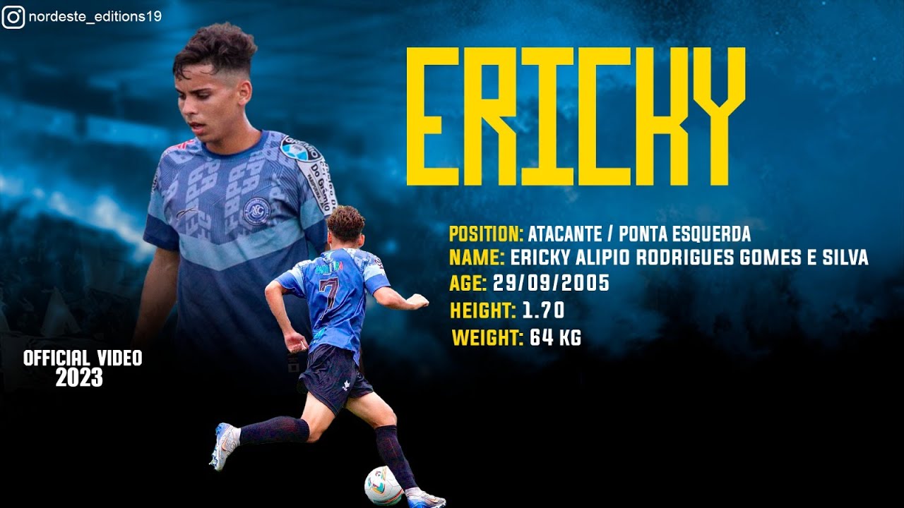 ERICKY PONTA ESQUERDA 2023 - YouTube