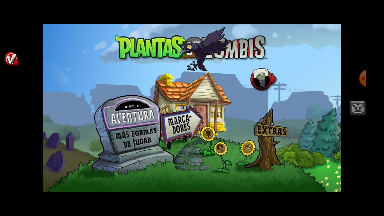 jugando pvz el mod de menú xd 👍 - YouTube