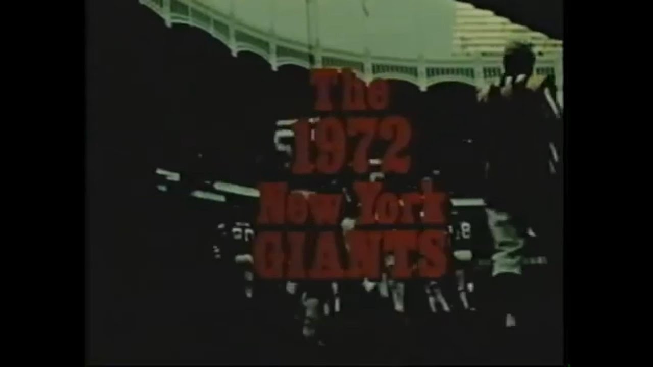 1972 New York Giants - YouTube