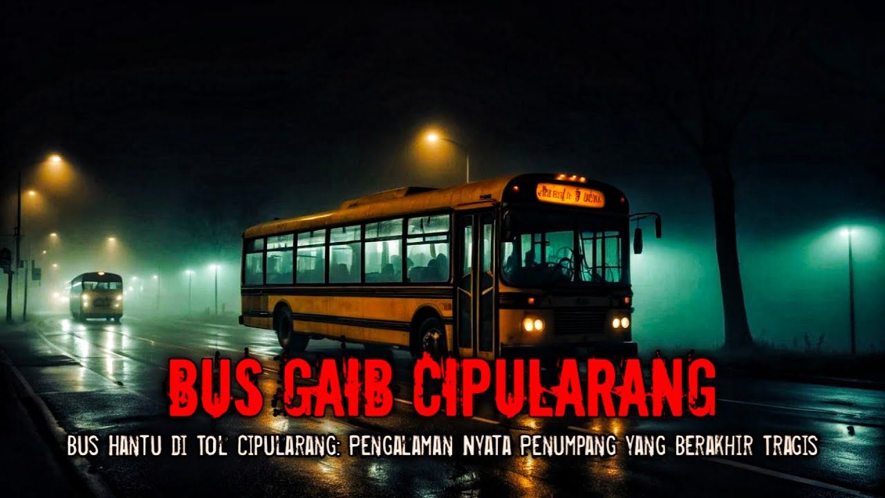 KISAH NYATA PENUMPANG BUS GAIB YANG BERAKHIR TR4GIS DI TOL CIPULARANG ...