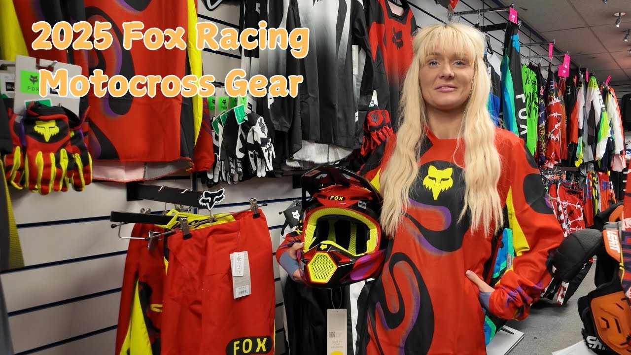 2025 Fox Racing Motocross Gear Lineup: Next-Level Style - YouTube