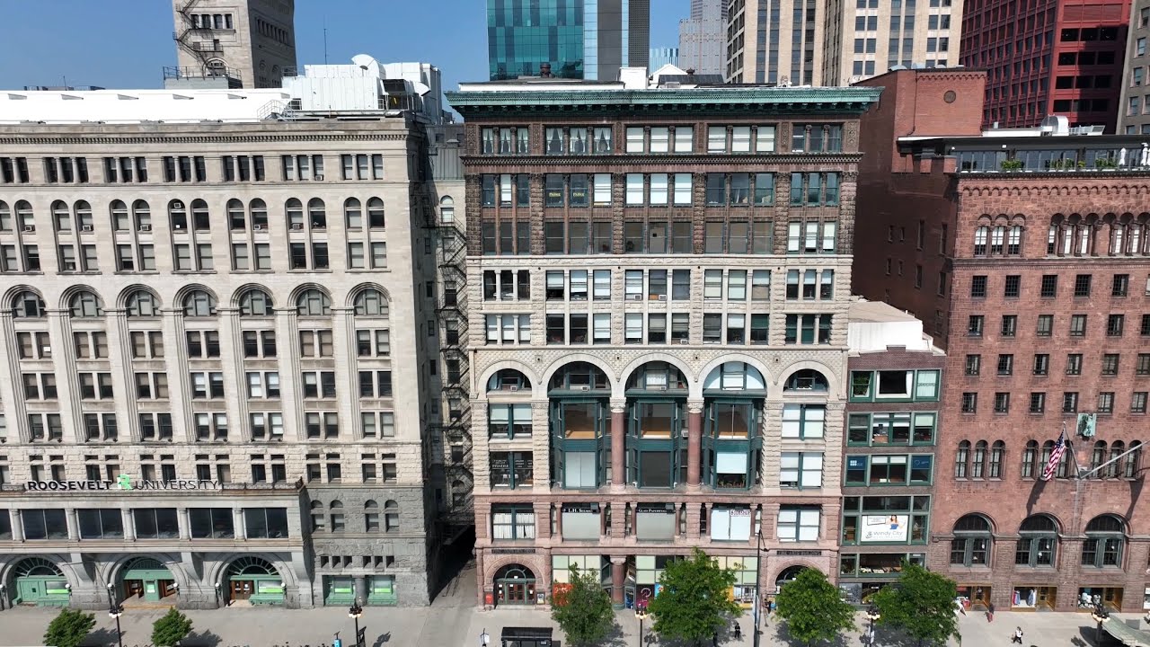 Quick Drone Look At Chicago’s Fine Arts Building - YouTube