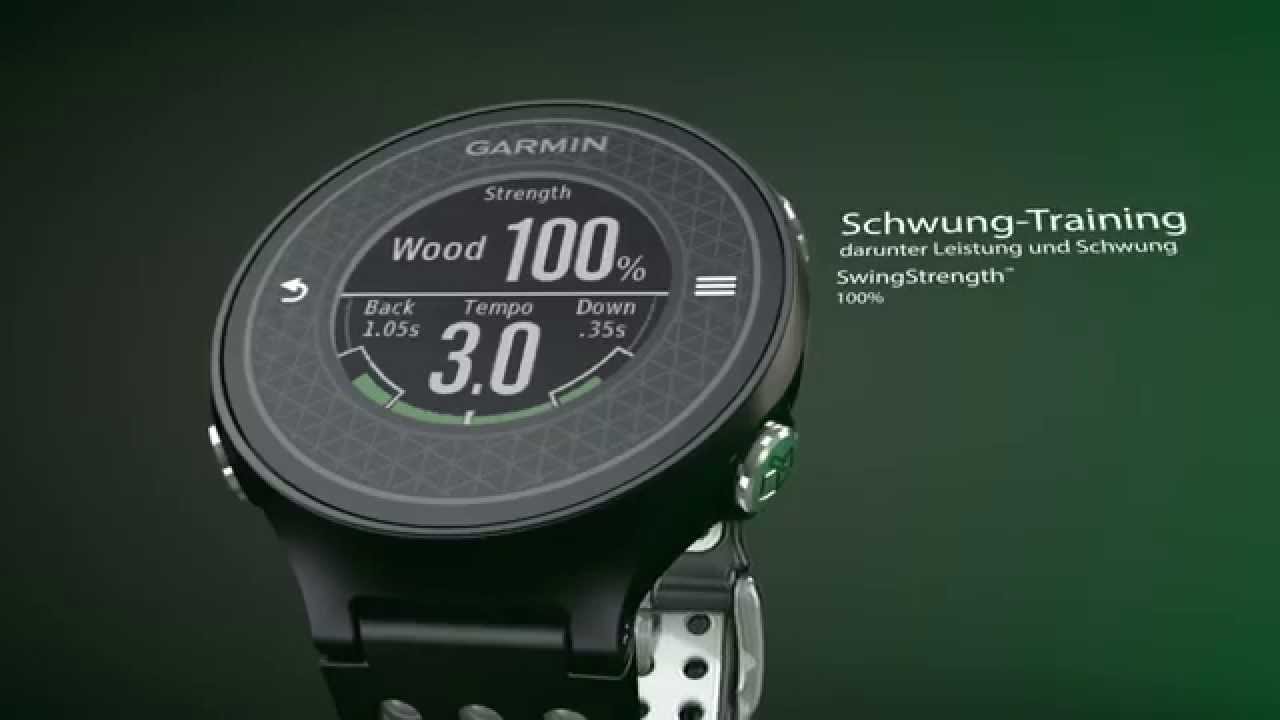Garmin - Approach® S6, die modernste GPS-Golf Uhr - YouTube