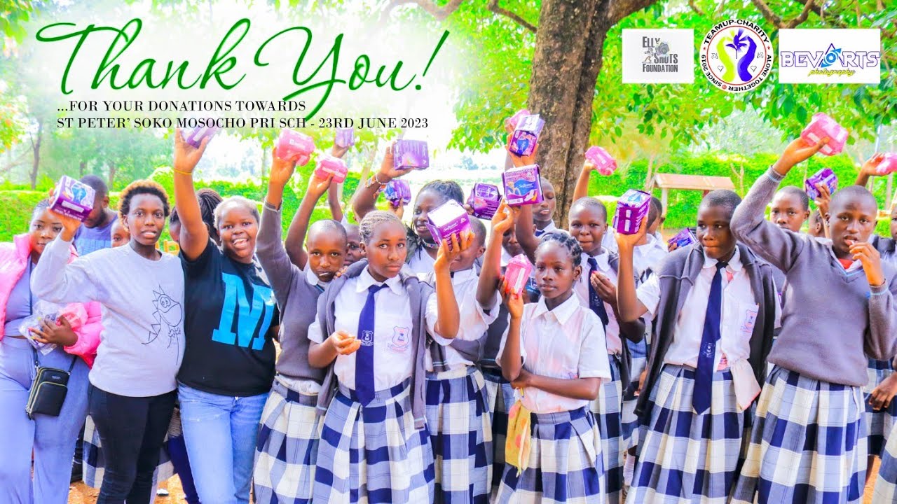Sanitary Towels campaign at St Peter's Soko Mosocho primary school ...