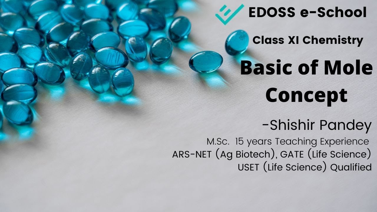 Basic of Mole Concept - CBSE, Class XI - Chemistry - YouTube