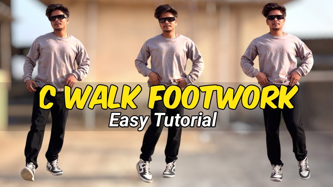 🔥C Walk Footwork Tutorial | C Walk | Crip Walk 😎 | Dance | How To C ...