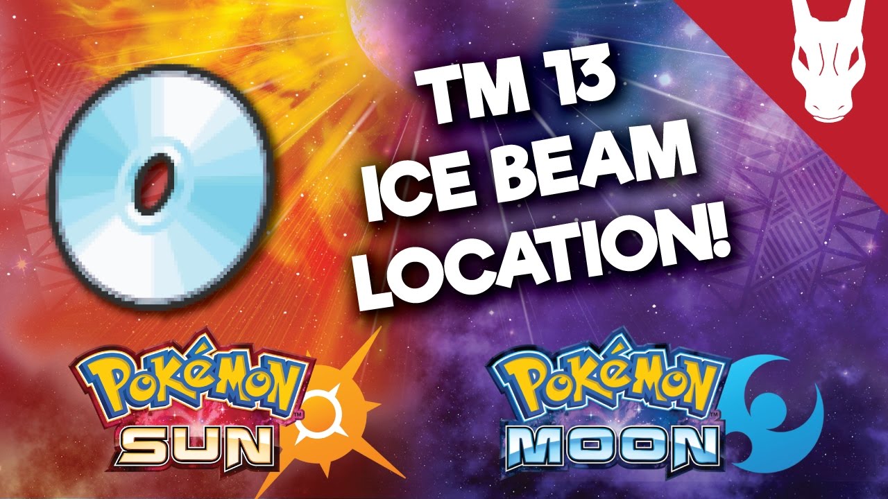 Where to Find TM 13 Ice Beam in Pokemon Sun and Moon - YouTube