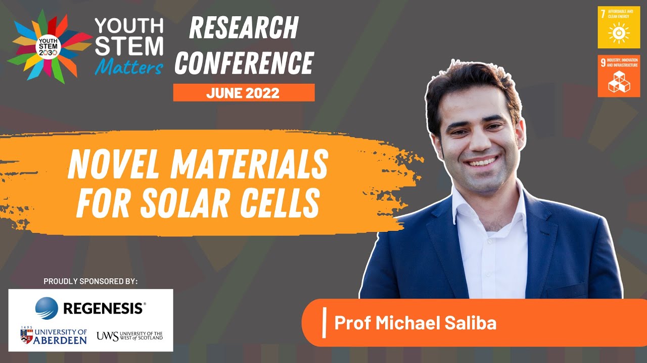 Novel Materials for Solar Cells | Prof Michael Saliba - YouTube