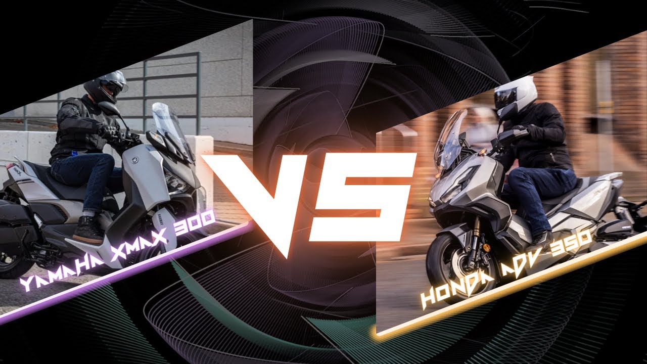 YAMAHA XMAX 300 vs HONDA ADV 350 | Side By Side Comparison | King Eley ...