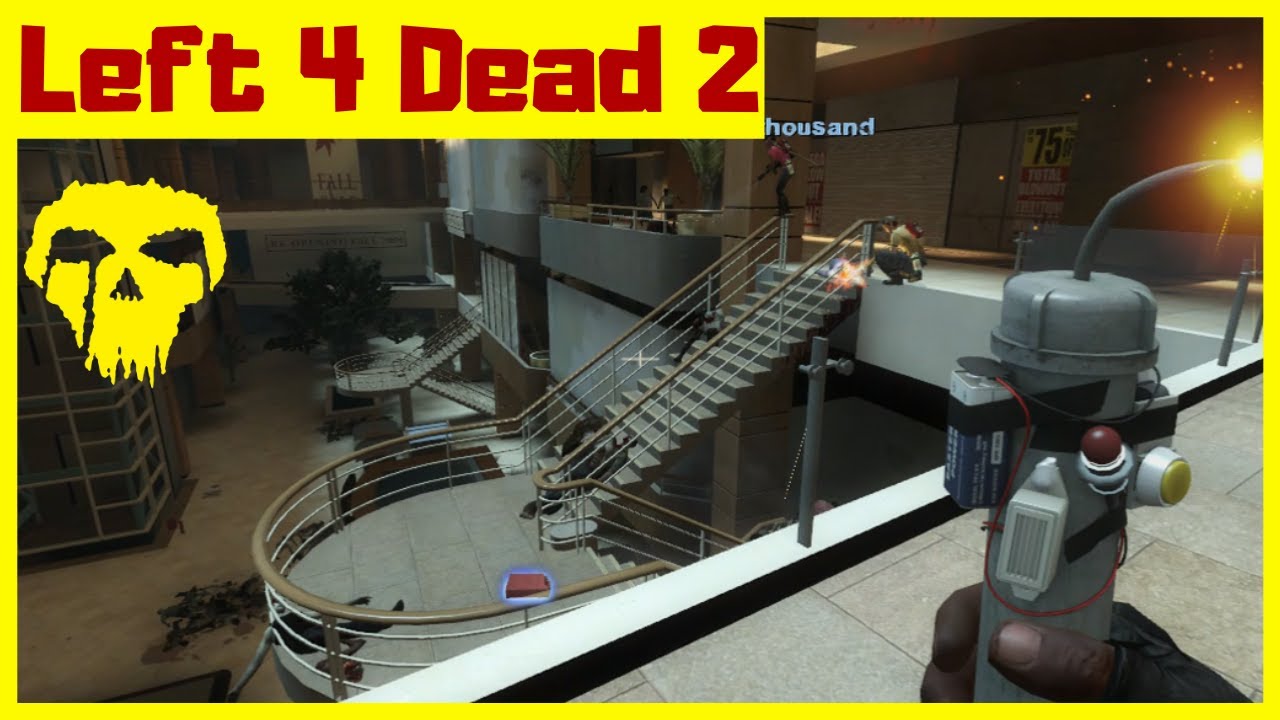 Left 4 Dead 2, L4D2, Survival Mode, Dead Center- Mall Atrium - YouTube