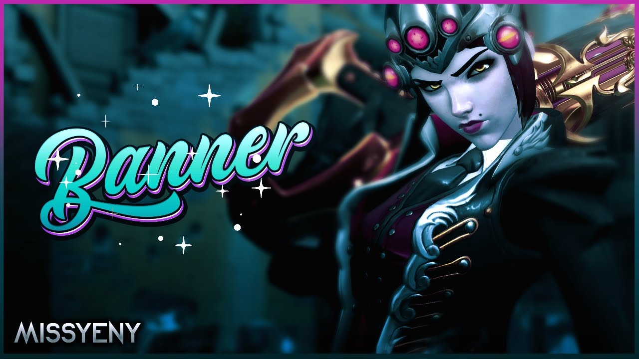 Overwatch Twitch/Youtube Banner Tracer x Widowmaker - MissYeny - YouTube