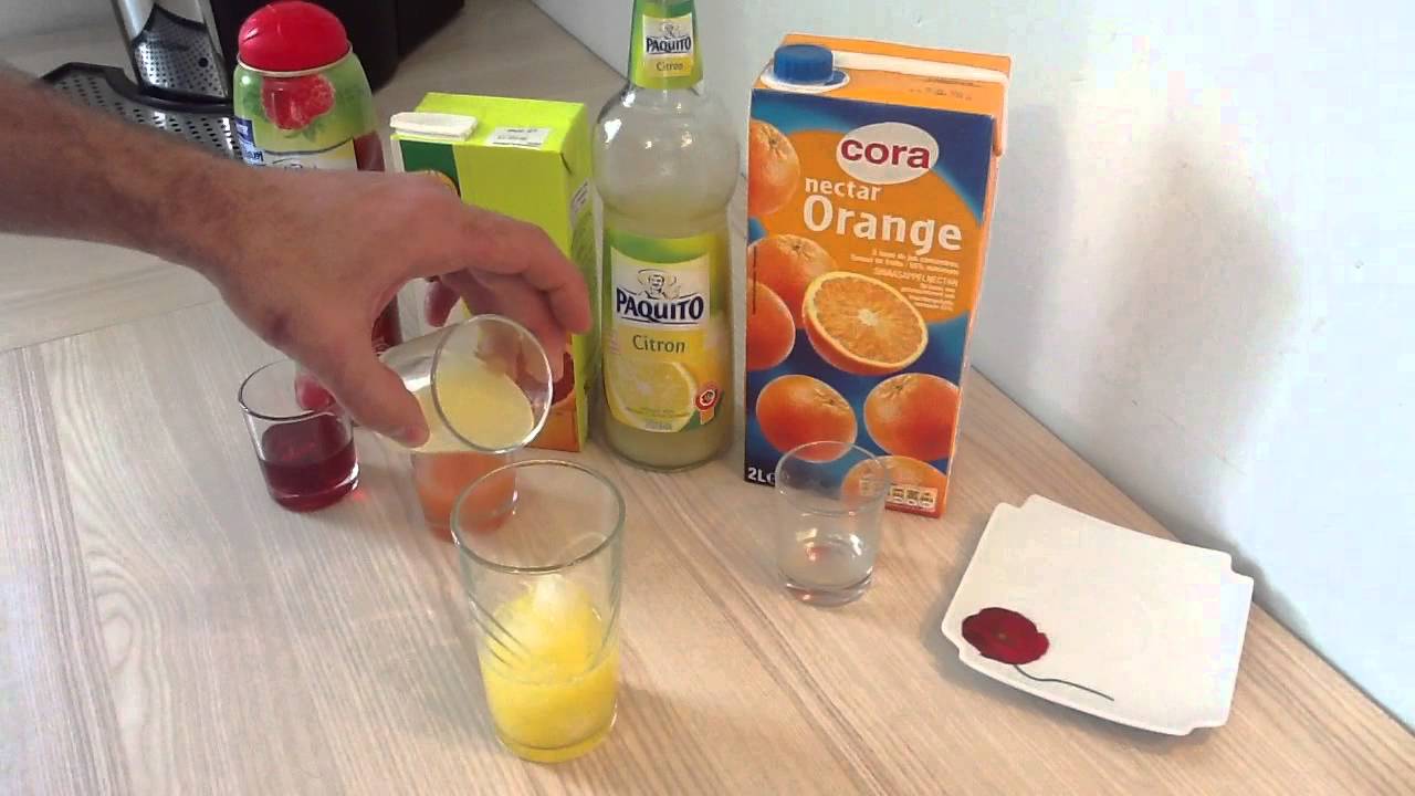 Faire un cocktail Chantaco / Recette cocktail Chantaco - YouTube