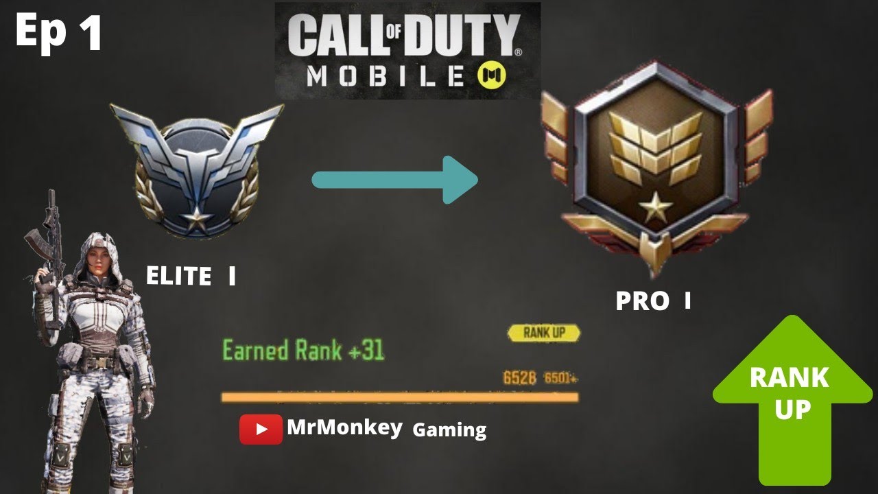 Ep1 - RANK PUSH from Elite1 TO Pro1 | CODmobile #cod - YouTube
