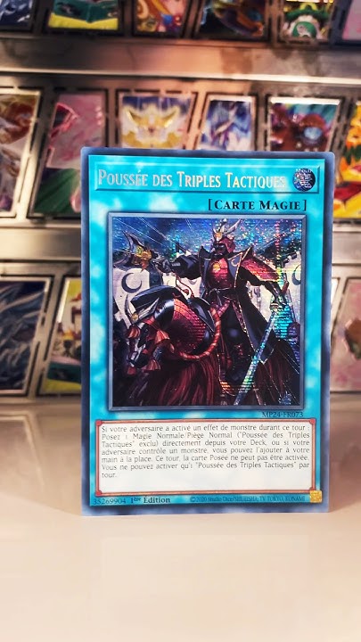 Triple Tactics Thrust - Prismatic Secret Rare - YouTube
