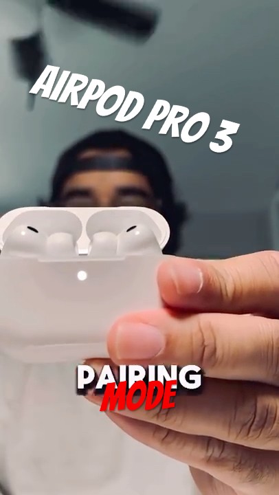 How to Put AirPod Pro 3s into Pairing mode - YouTube