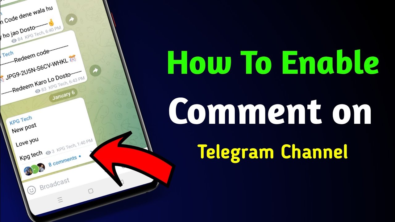 How To Enable Comments on Telegram Channel 2022 By KPG Tech - YouTube