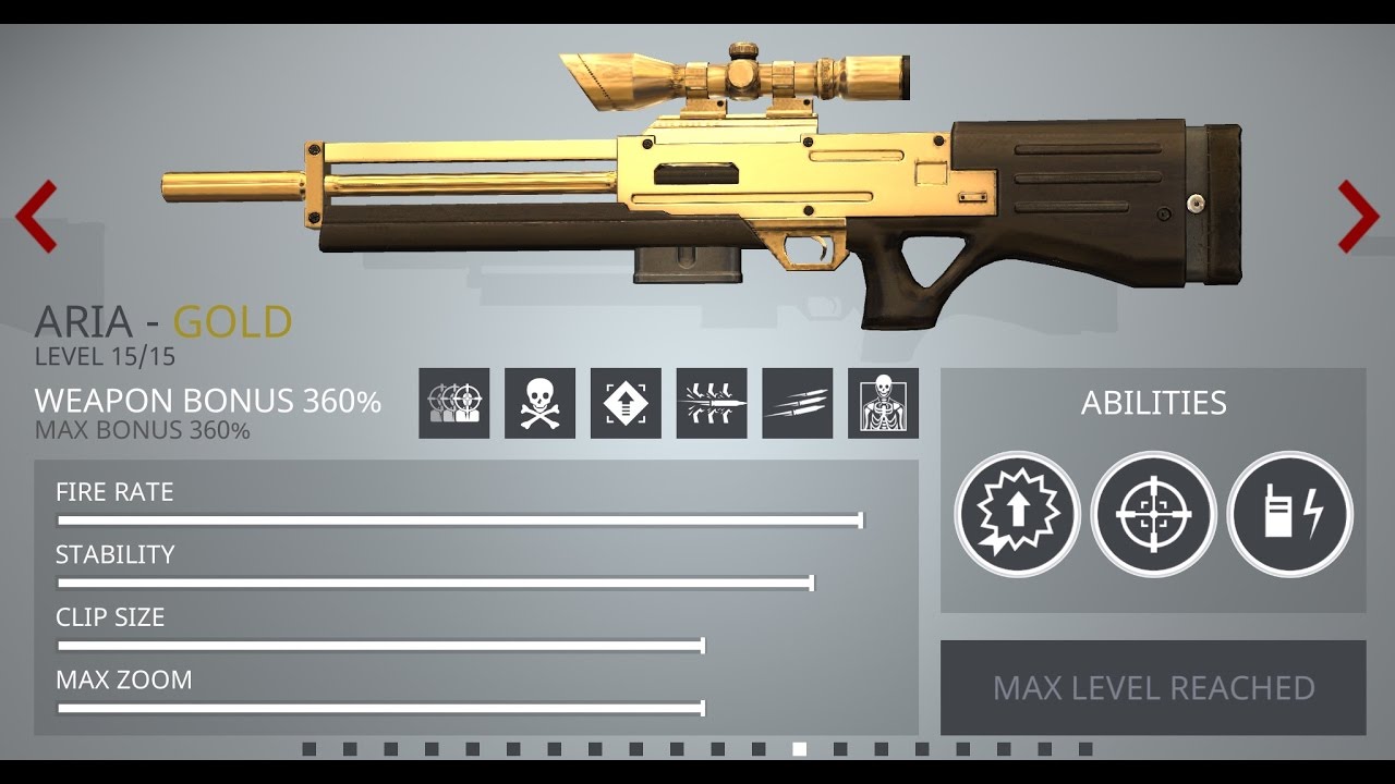 Hitman: Sniper Rifle Showcase - Aria (Gold) - YouTube