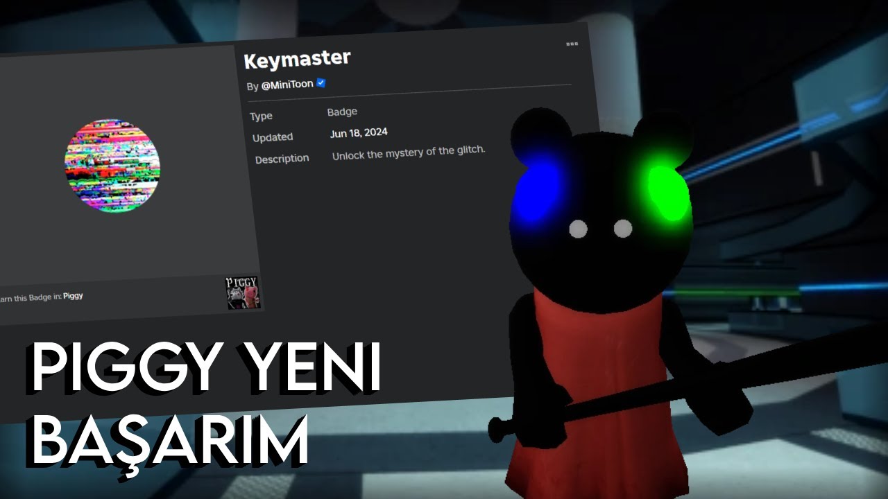 PIGGY KEYMASTER BAŞARIMI NASIL ALINIR? / ROBLOX PIGGY - YouTube