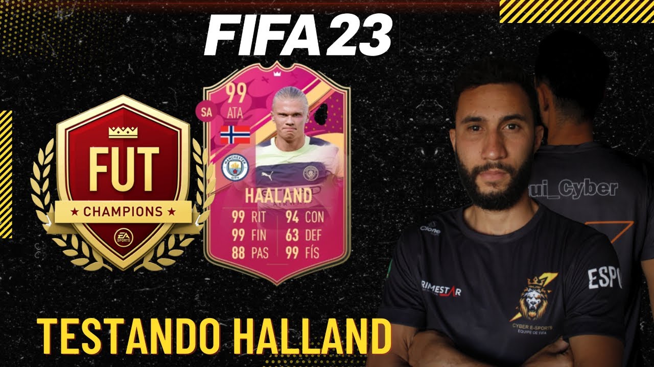 FIFA 23 - TESTANDO HALLAND NA WL - YouTube