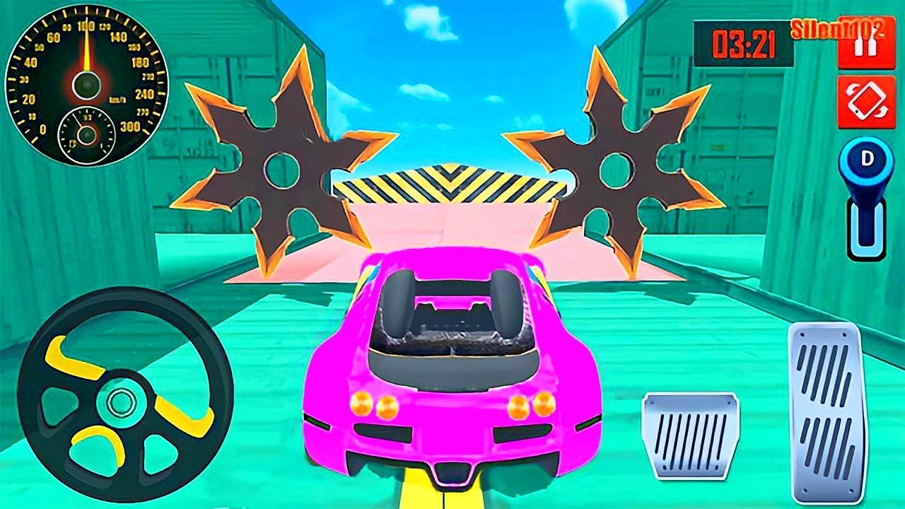Impossible GT Car Stunts Racing - Impossible Car Driving 3D - Android ...