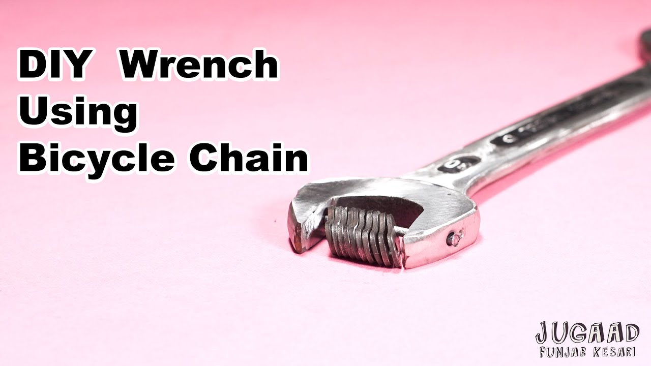 Make Unique Wrench Using Bicycle Chain - YouTube
