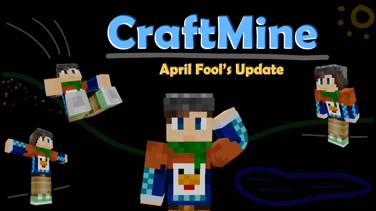 CRAFTMINE | April Fool's MINECRAFT Update - YouTube