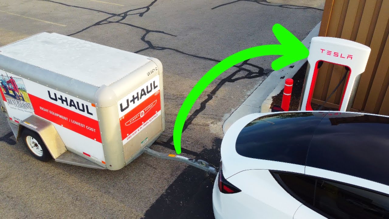 How to Install a U-Haul Trailer to your Tesla Model Y - YouTube