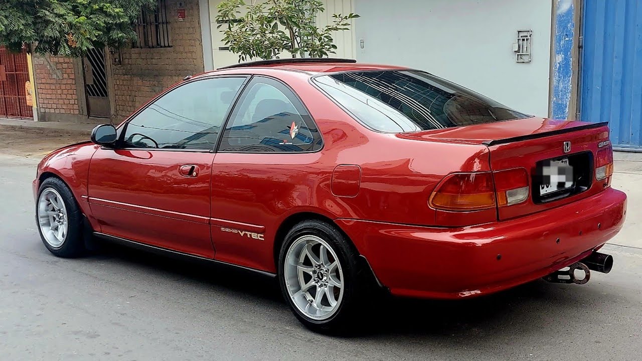 Honda Civic Coupe 🔰 Ej1 🔰 95 - YouTube