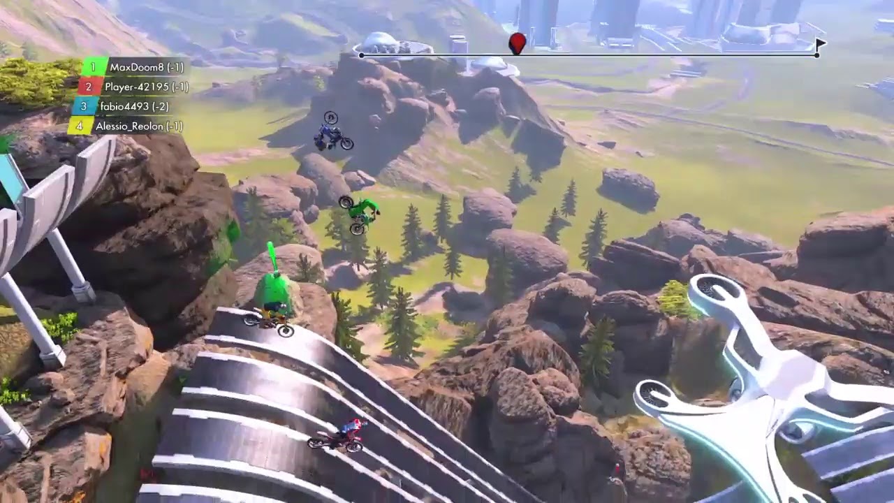 Trials Fusion - Multiplayer Gameplay. - YouTube