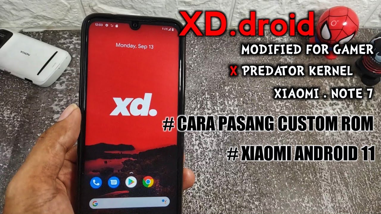 CARA PASANG CUSTOM ROM XIAOMI || Redmi Note 7 Dengan Custom Rom XD ...