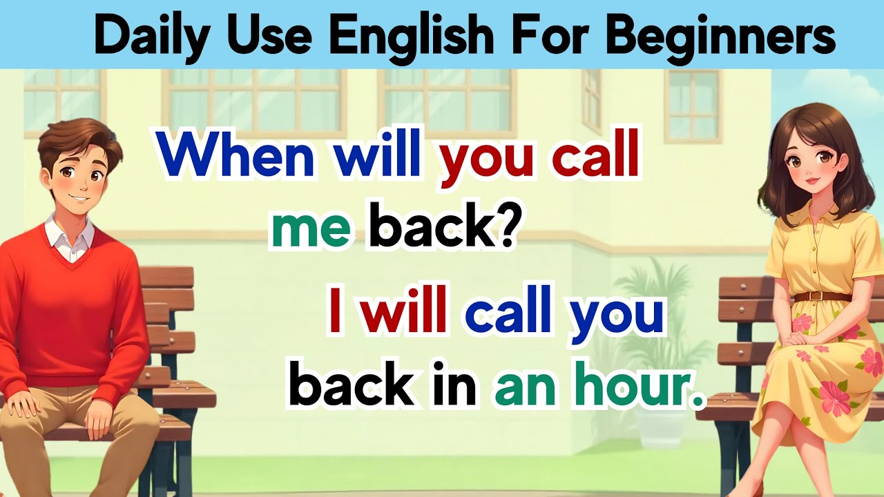 Daily Use English For Beginners | Learn English | English Speaking ...
