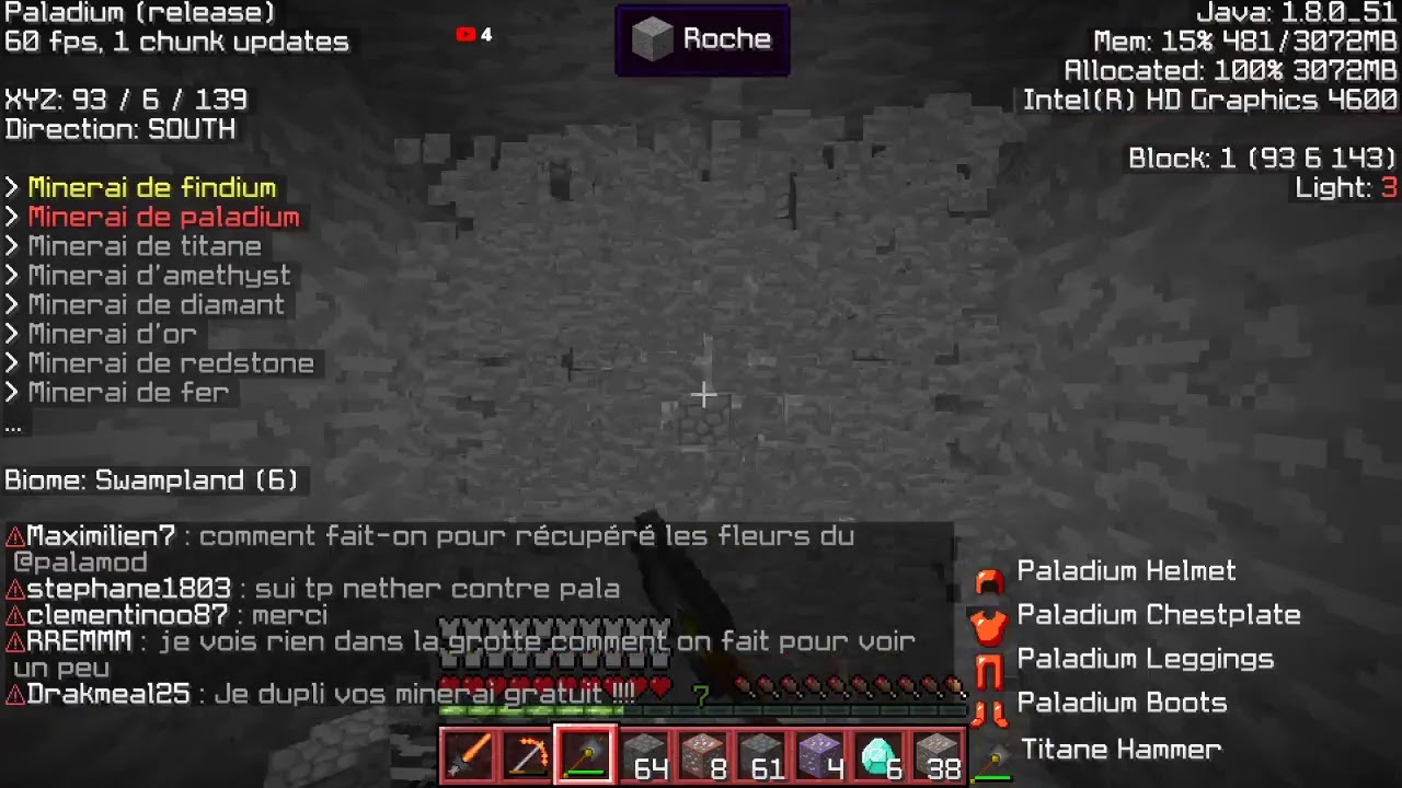 Live paladium - YouTube