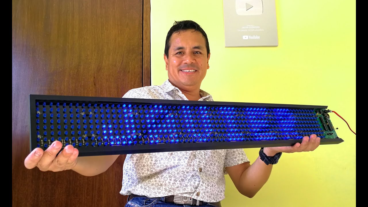 My LED Panel - YouTube