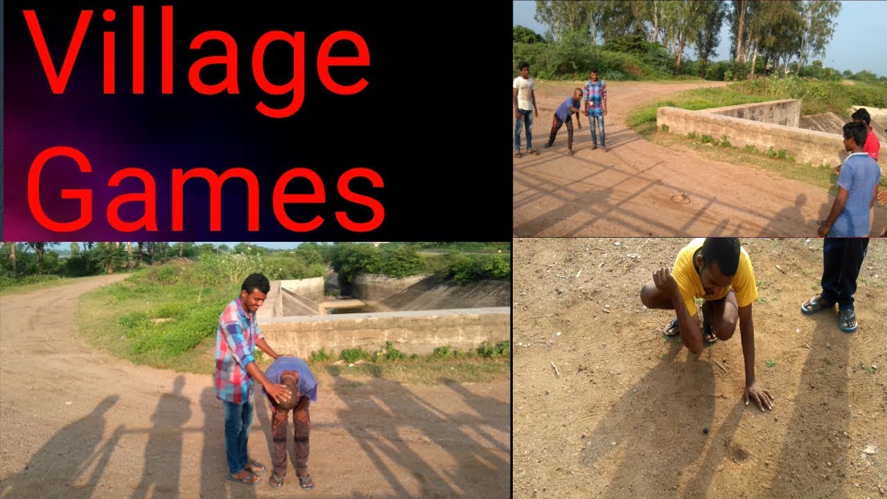 Village Games Childhood Games Telangana Village Games Chinnanati Aatalu ...
