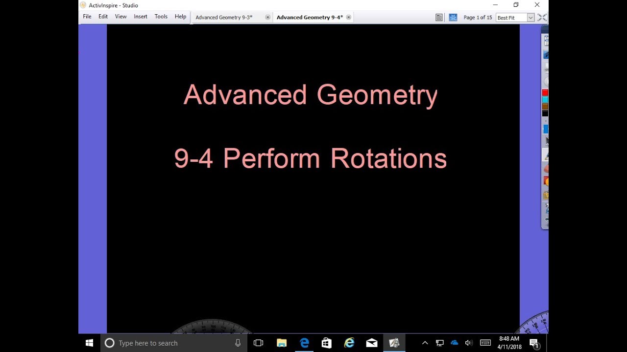 9.4 Perform Rotations Part 1 - YouTube