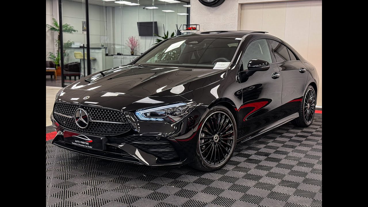 2025 Mercedes-Benz CLA 180 Coupé AMG Line Night Edition - YouTube