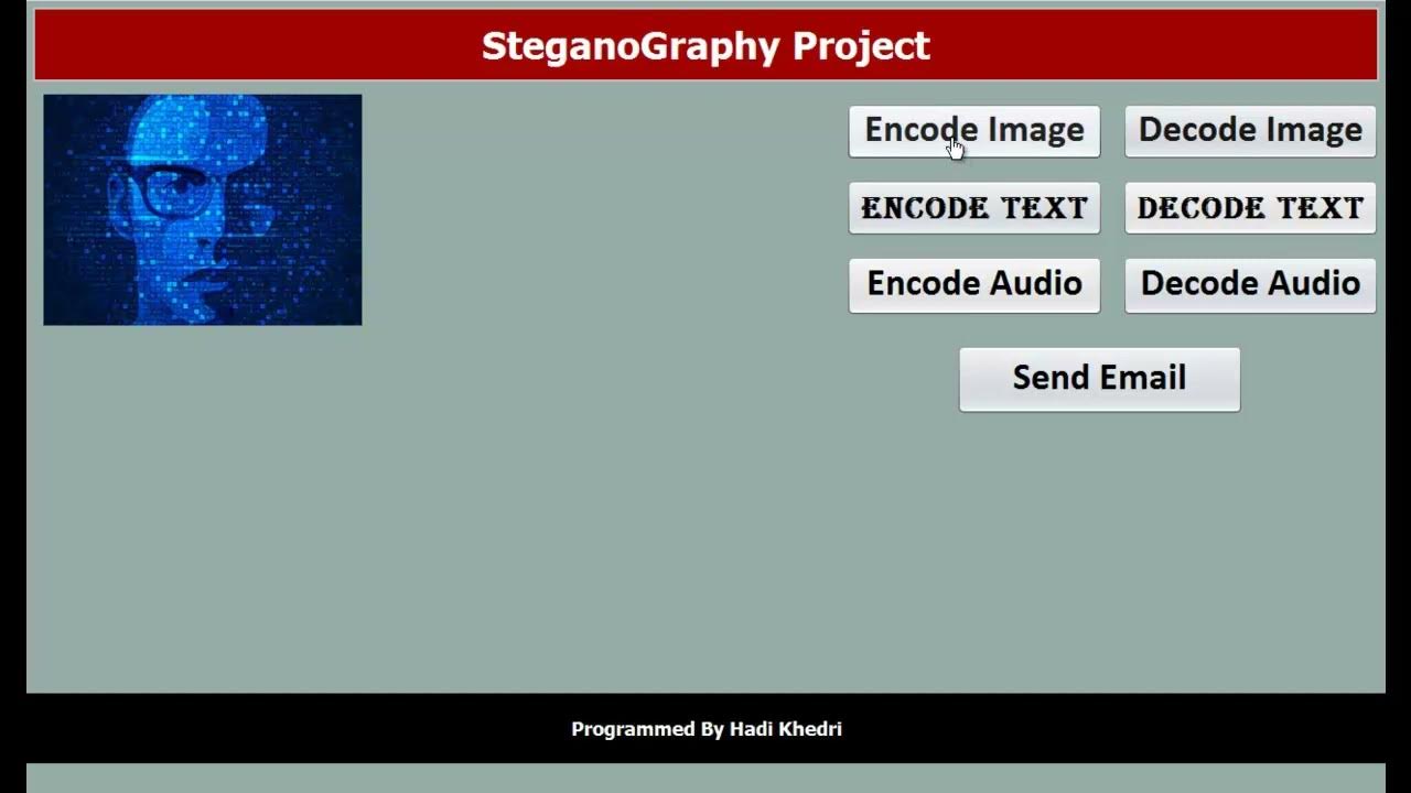 Audio and Image Steganography Project in Java - YouTube